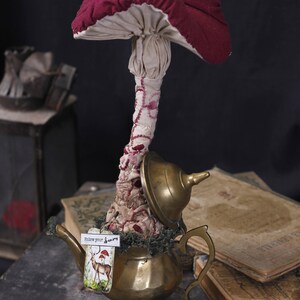 Fabric Fungi, Botanical Dyed Home Decor, Christmas Gift, Textile ...