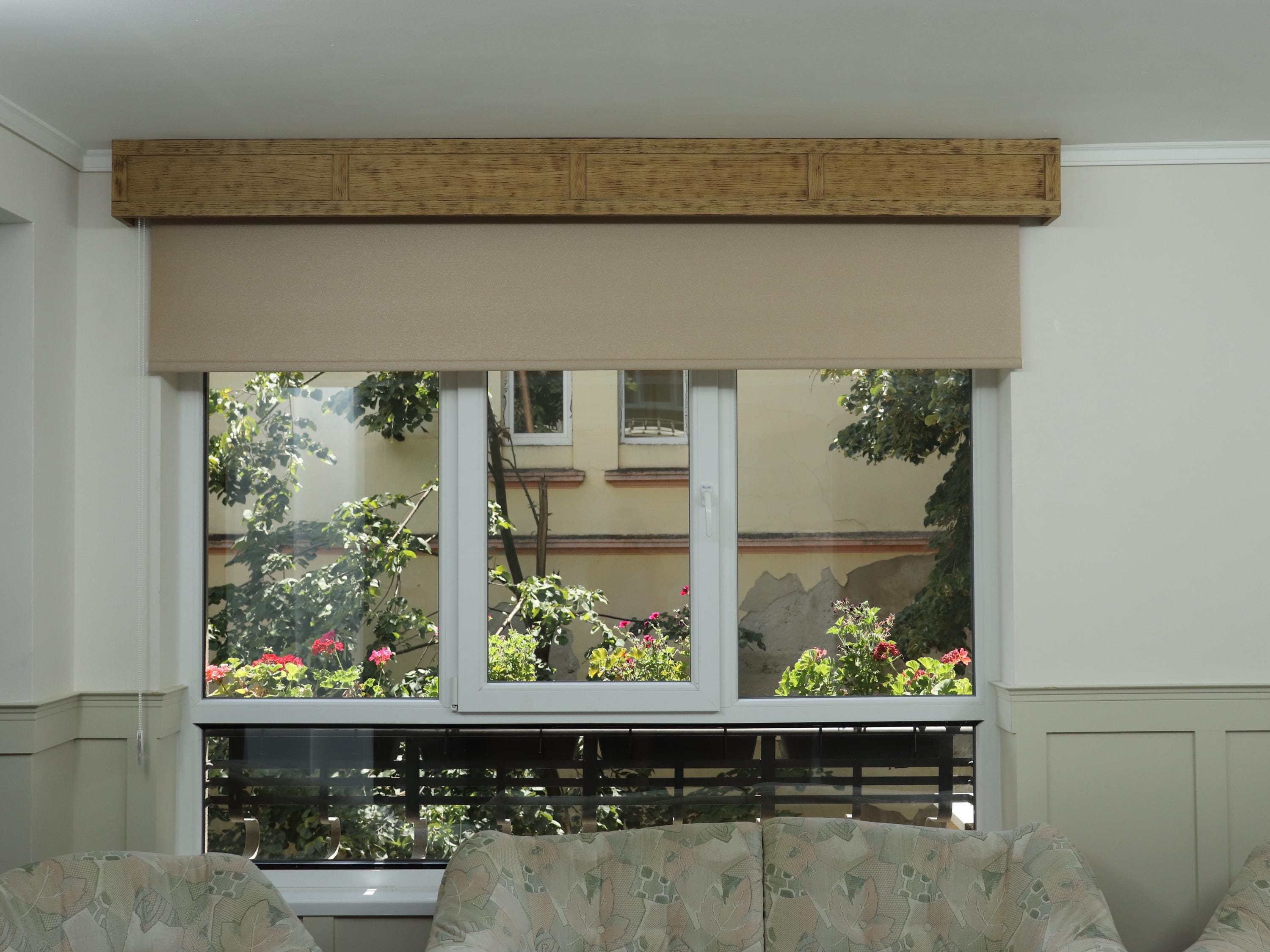 Rustic Window Valance, Cornice Board, Pelmet Box, Curtain Box- Veneered ...