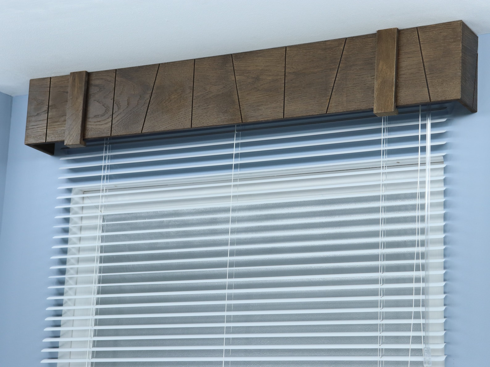 Window Valance Cornice Board Pelmet Box Veneered MDF OAK - Etsy