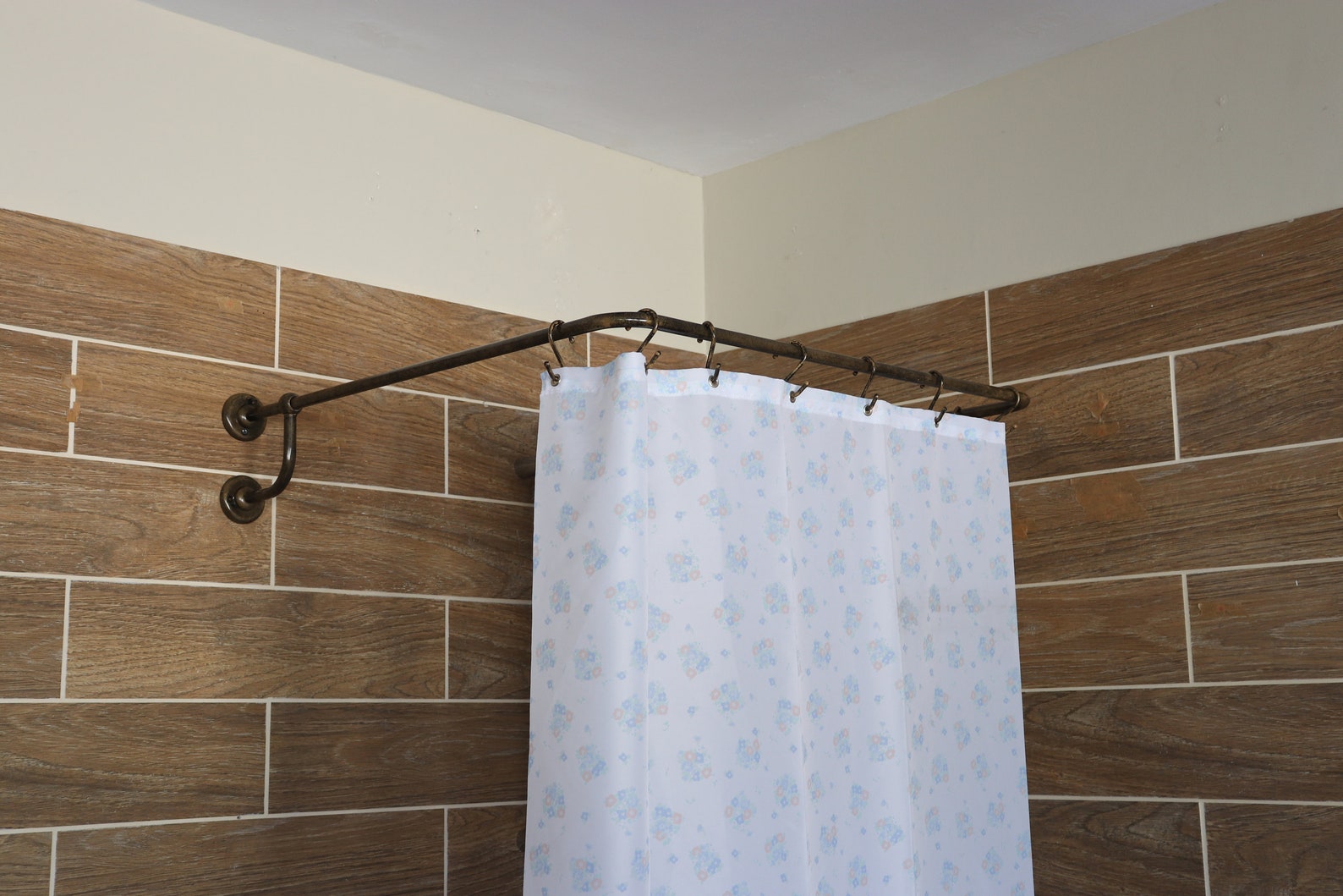 U Shaped Curved 180 Degrees Shower Curtain Rod for Bathroom - Etsy