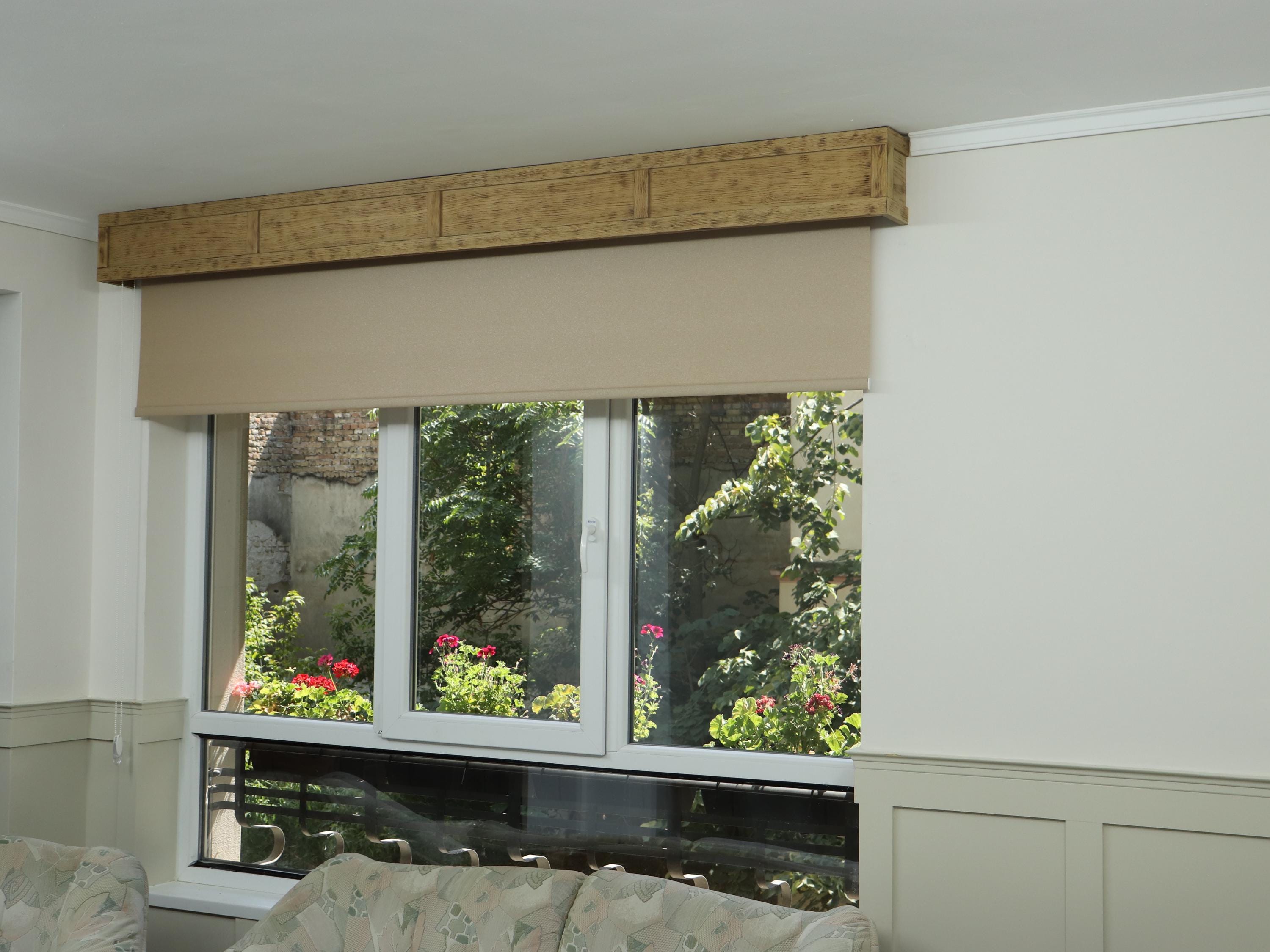 Rustic Window Valance, Cornice Board, Pelmet Box, Curtain Box- Veneered ...