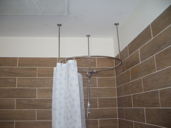 Circle Shaped 360 Degrees Shower Curtain Rod for Bathroom | Etsy