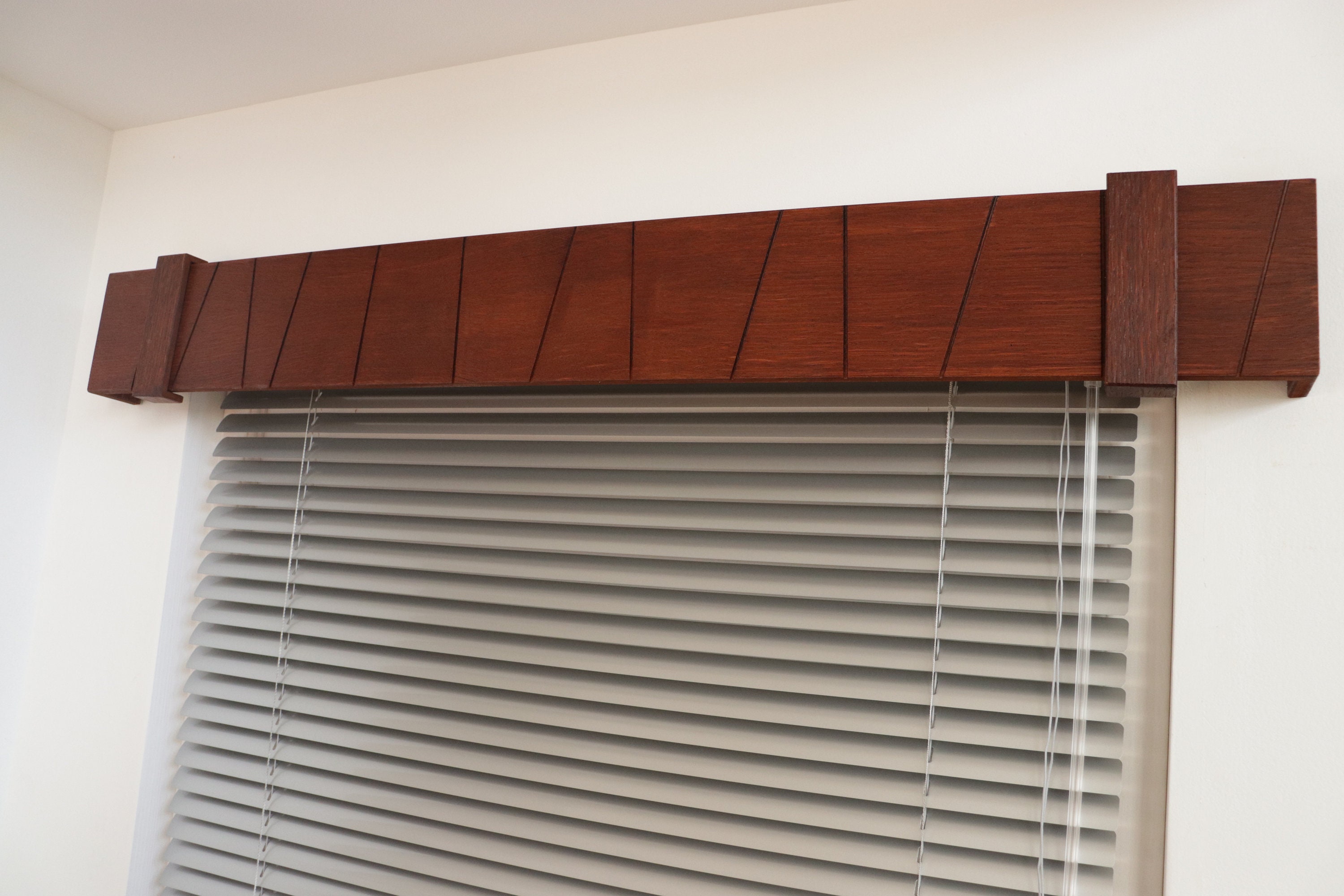 Window Valance Cornice Board Pelmet Box Veneered MDF OAK - Etsy