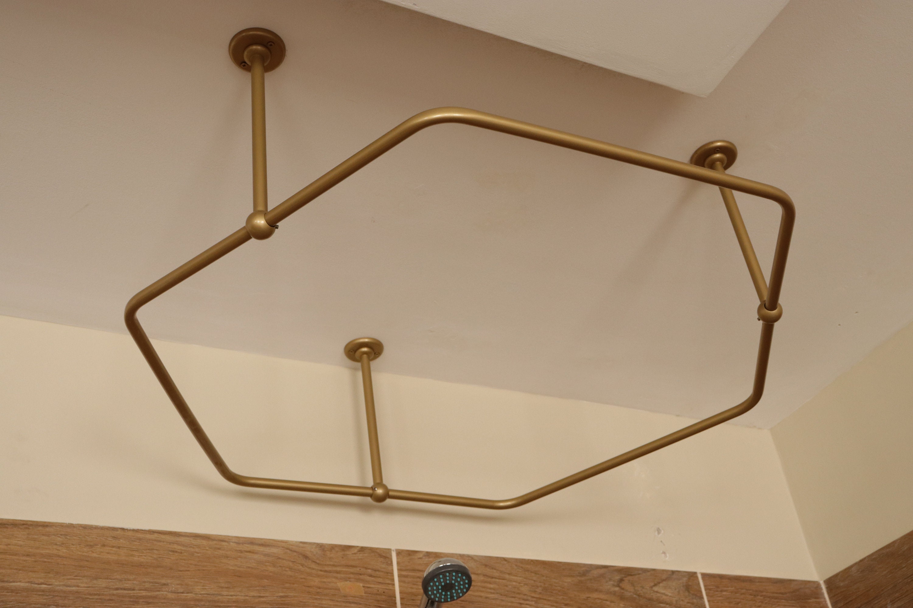 Honeycomb Shaped 360 Degrees Curtain Rod for Fitting & - Etsy