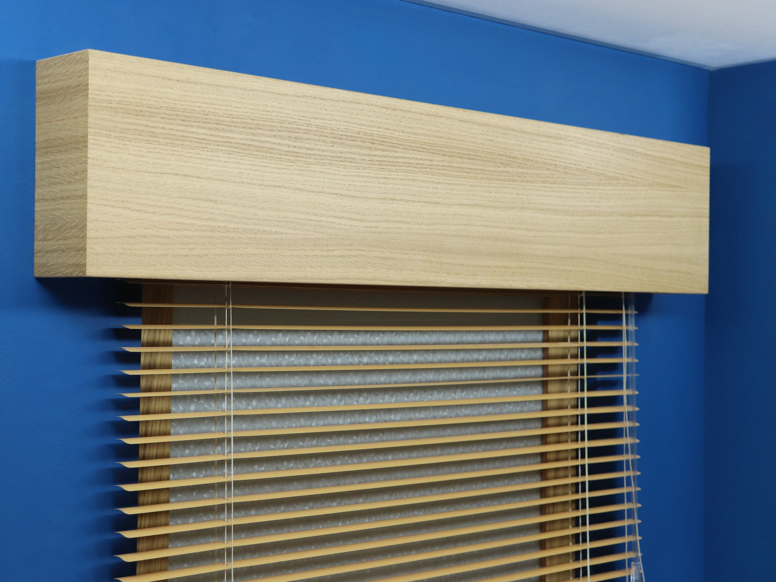 Window Valance, Cornice Board, Pelmet Box, Curtain Box- Veneered MDF ...