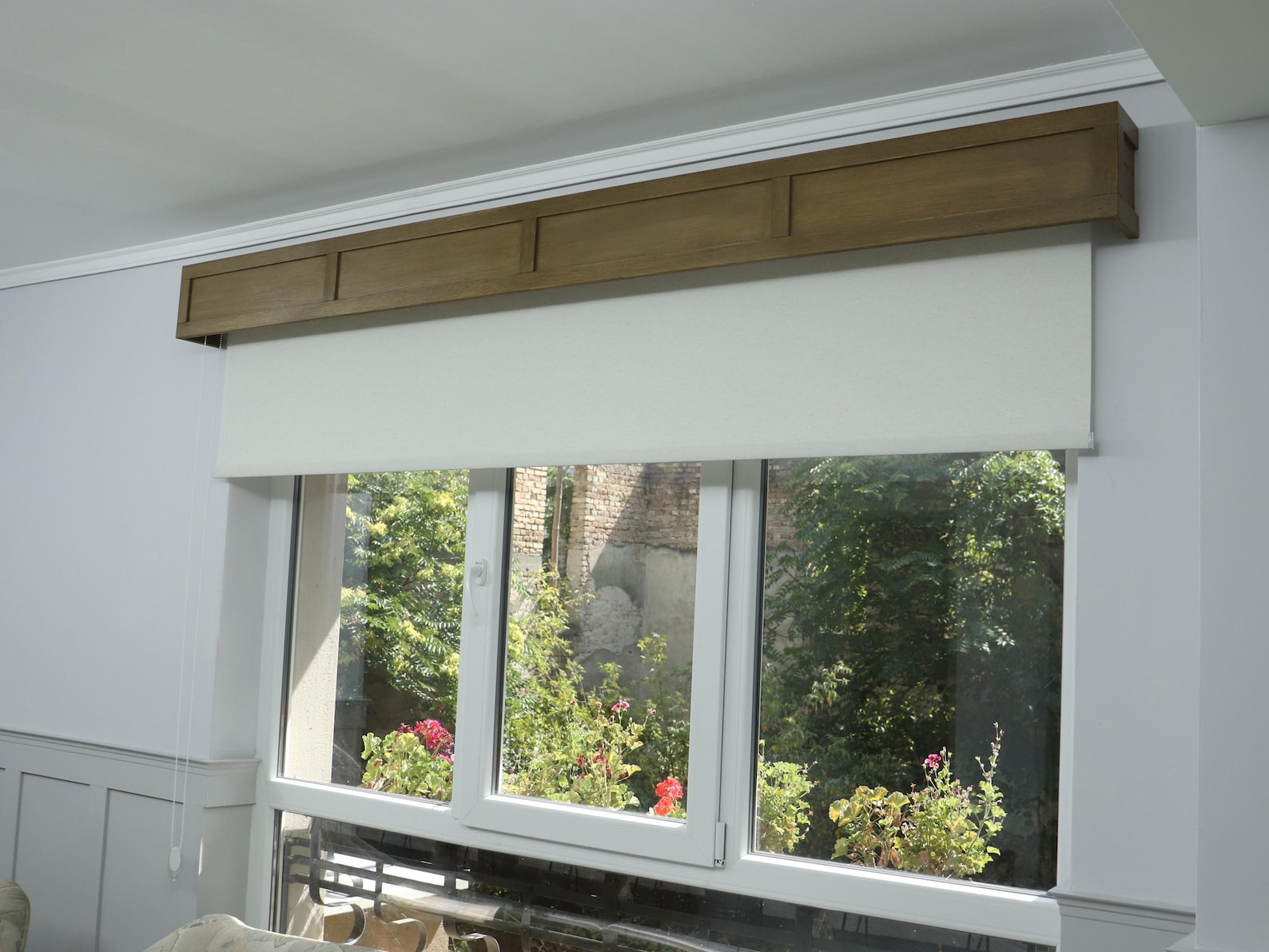 Window Valance, Cornice Board, Pelmet Box- Veneered MDF OAK Mod. 110 ...