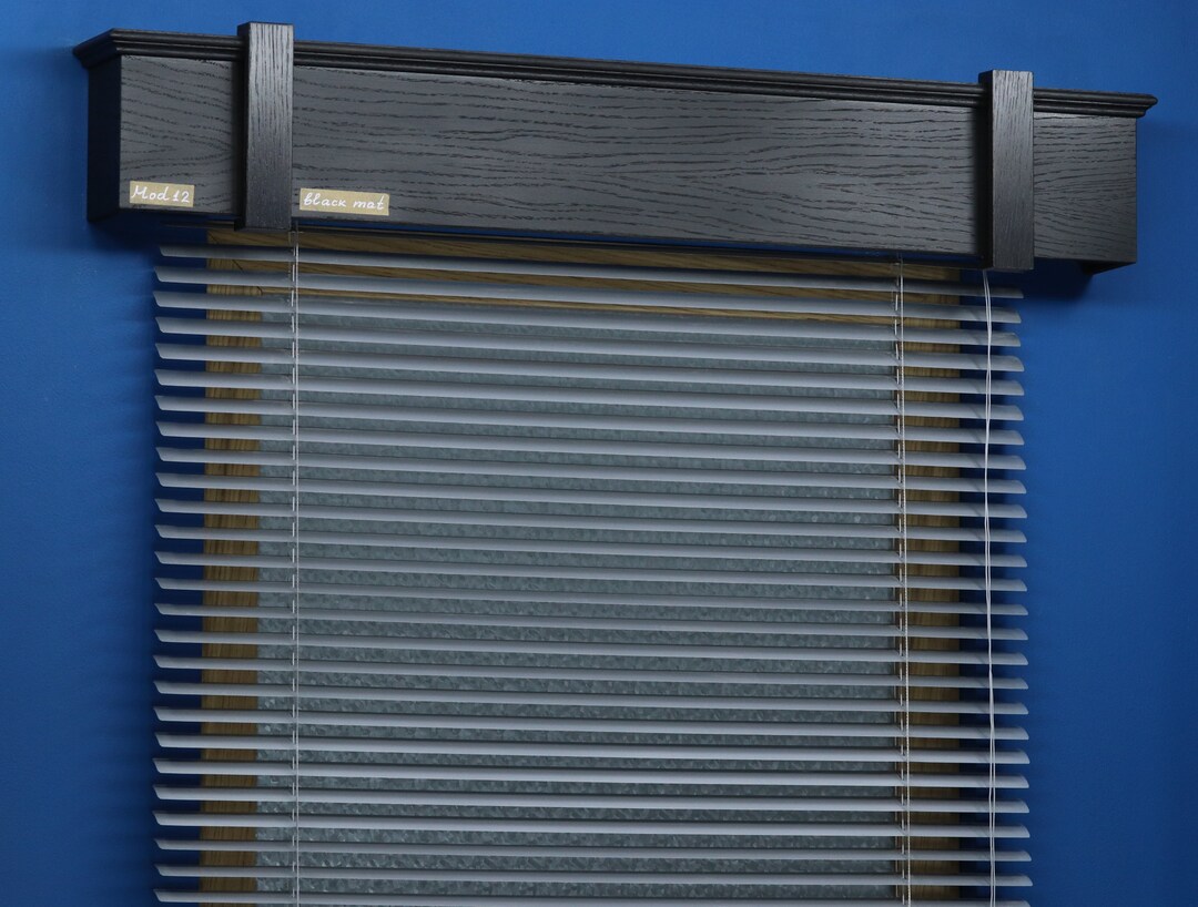 Window Valance, Cornice Board, Pelmet Box, Curtain Box- Veneered MDF ...