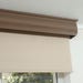 Window Valance, Cornice Board, Pelmet Box- Wooden Mod. 5- Flowers ...