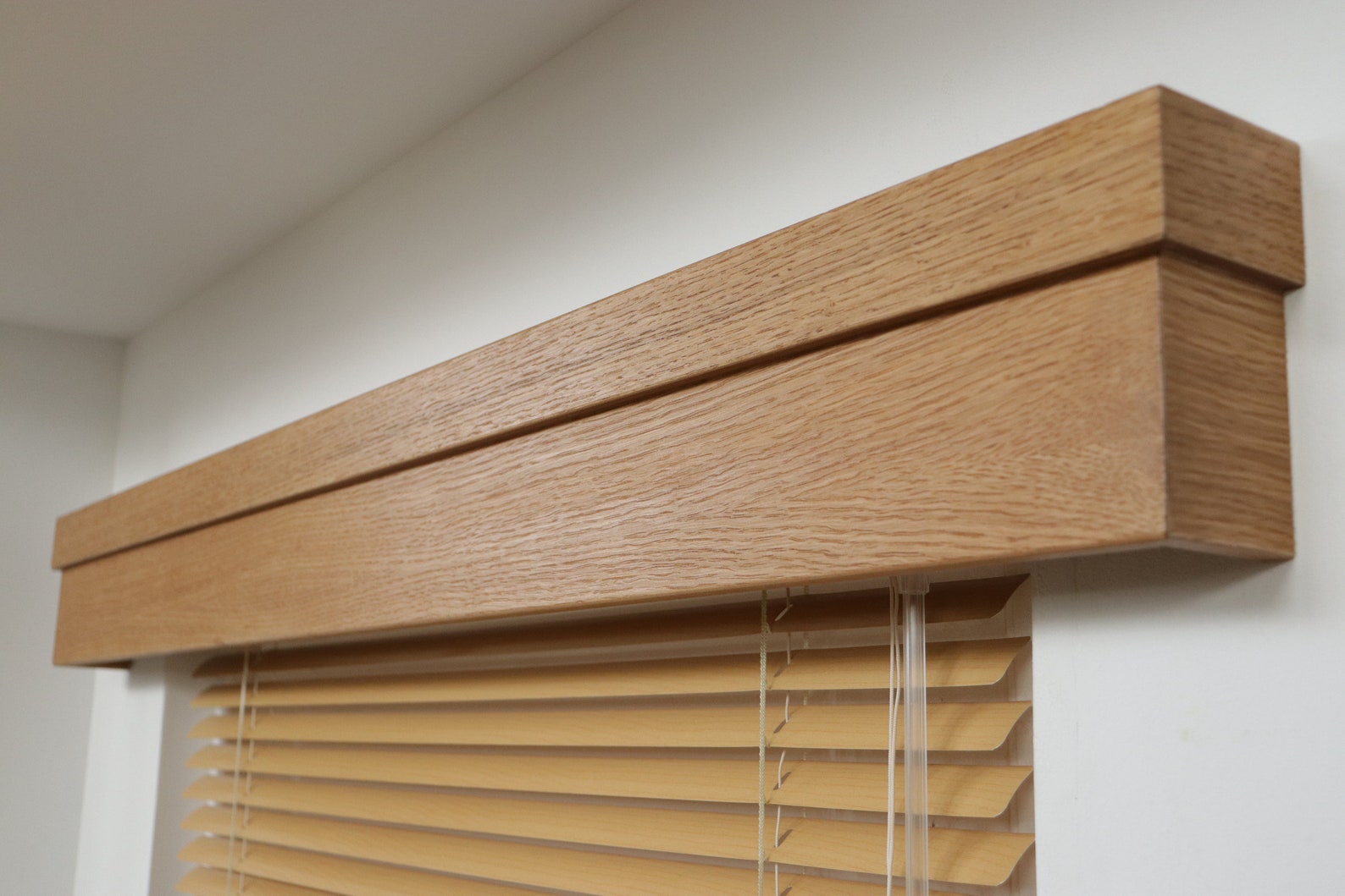 Window Valance Cornice Board Pelmet Box Veneered MDF OAK - Etsy