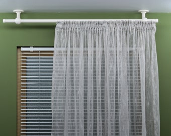 U Shaped Oval 180 Degrees Shower Curtain Rod for Bathroom, Fitting and ...