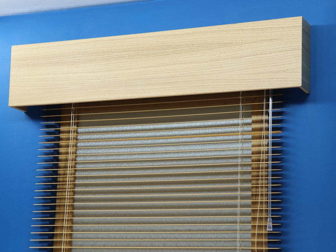 Window Valance, Cornice Board, Pelmet Box, Curtain Box- Veneered MDF ...