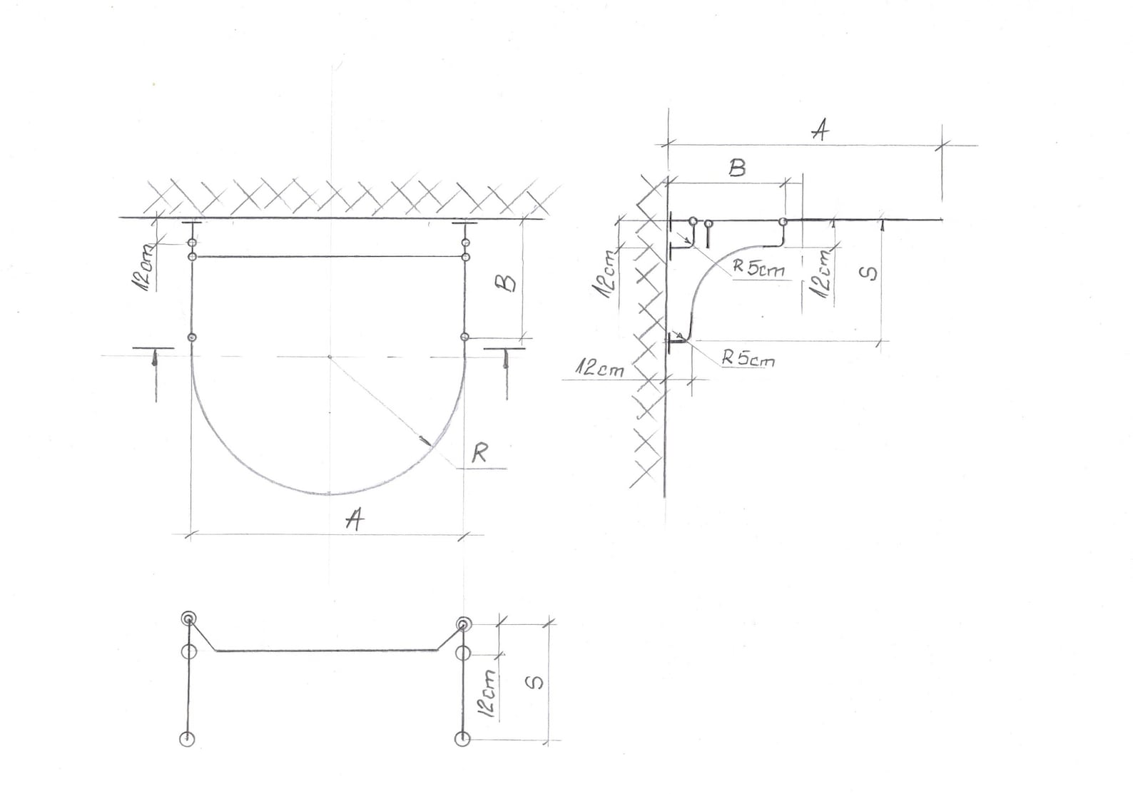 U-shaped Fitting and Dressing Room for Wall Montage With Italian Style ...