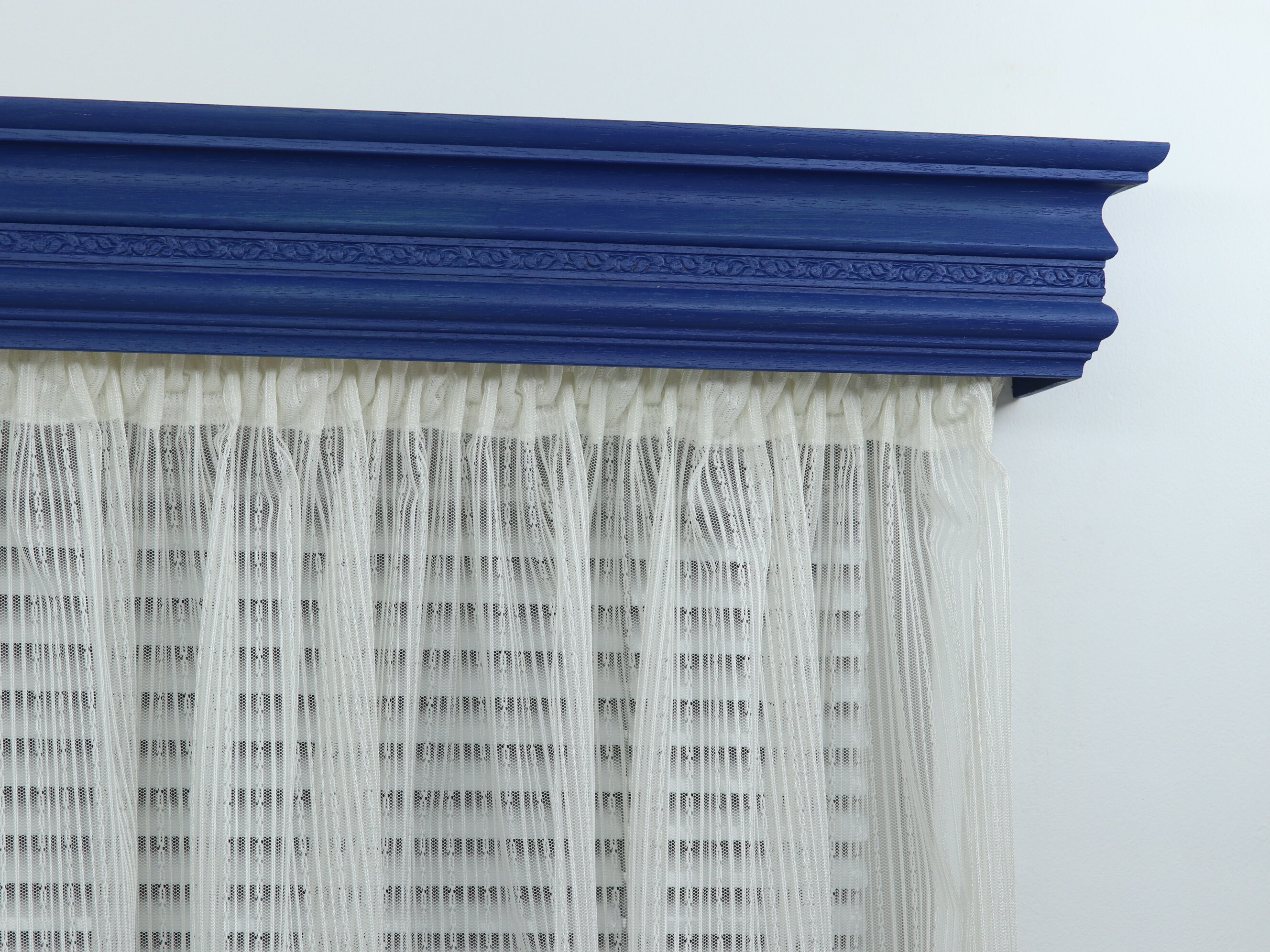 Single Window Cornice & Rail Wooden Window Valance With Rail - Etsy