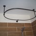 Oval Shaped 360 Degrees Shower Curtain Rod for Bathroom - Etsy