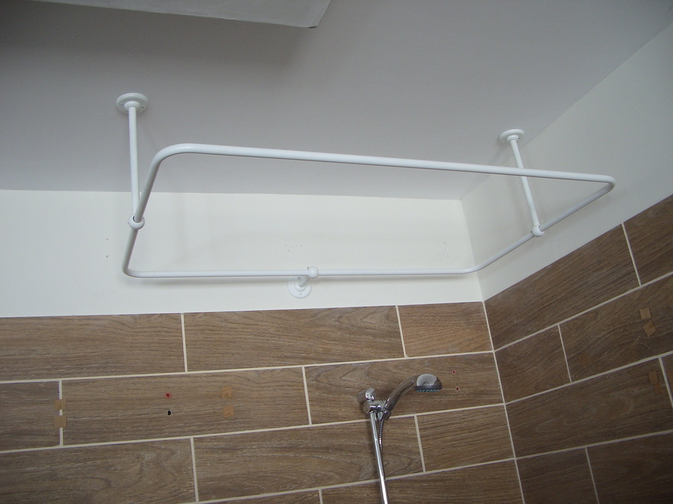 Rectangle Shaped 360 Degrees Shower Curtain Rod for Bathroom - Etsy