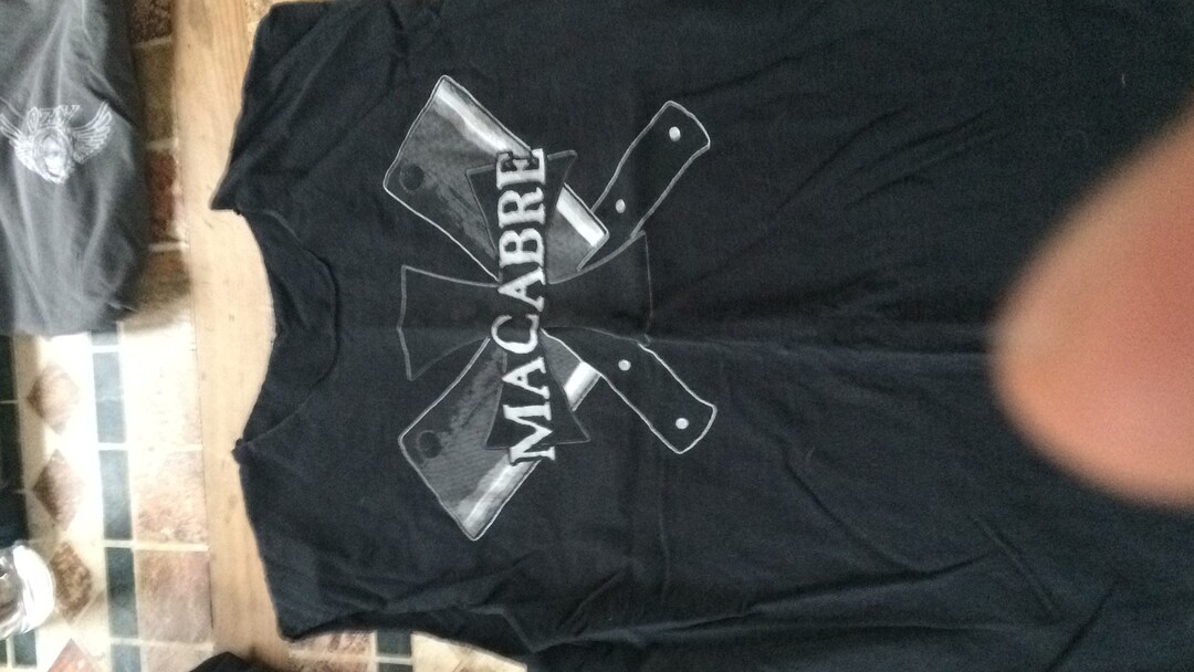 MACABRE Shirt Metal - Etsy