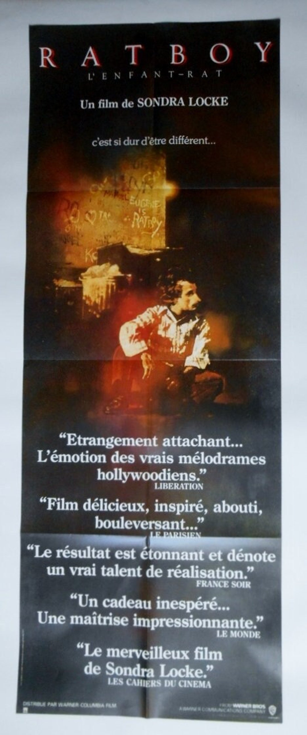 RAT BOY Poster 60x160 Cm 44'x 63' by Sandro Locke. 1986. Original Old ...