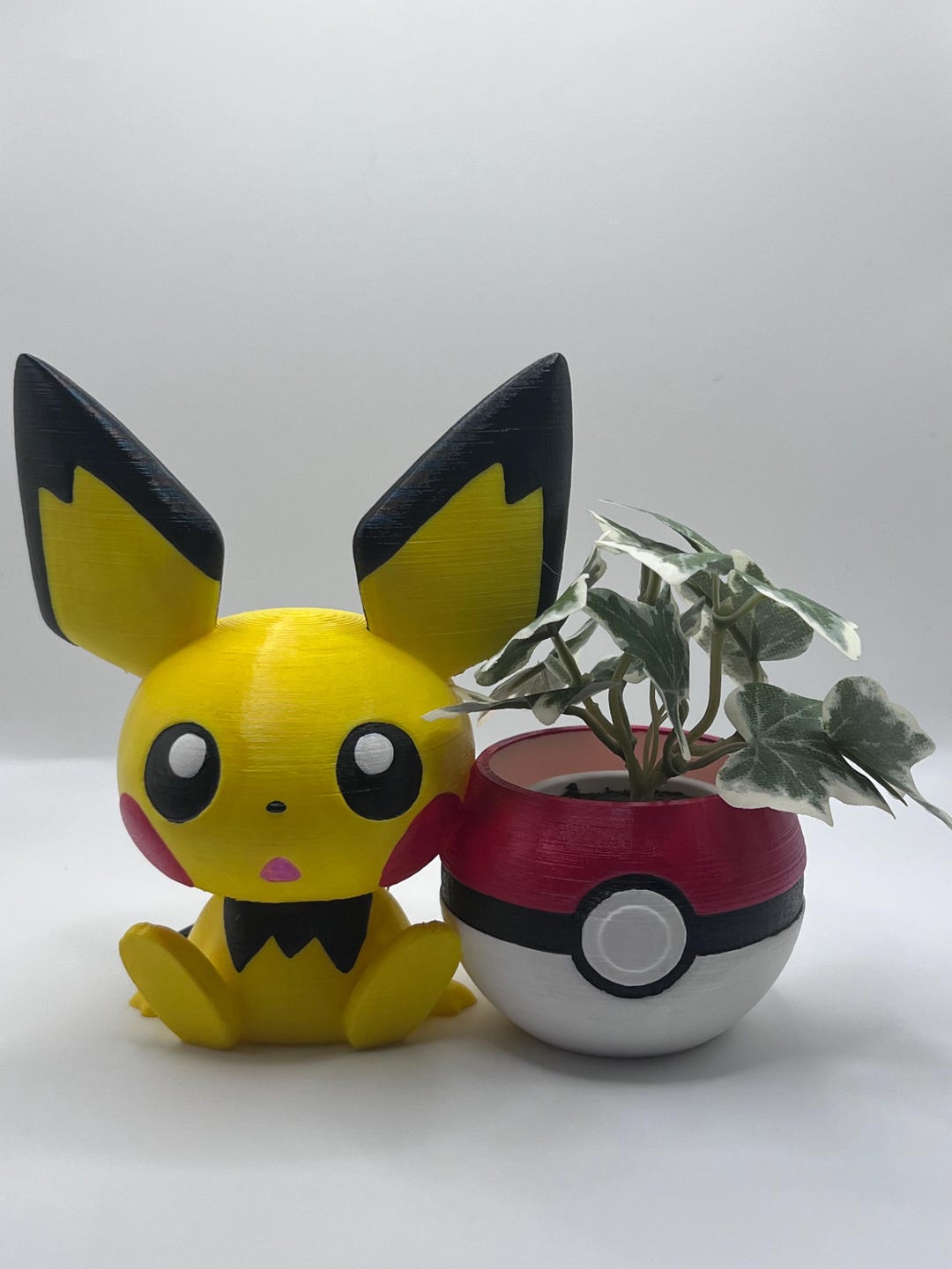 Pichu Pokemon Flower Pot Planter Pencil Cup 3D Printed Hand Painted ...