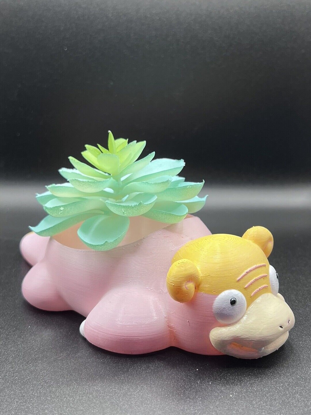Galarian Slowpoke Flower Pot Planter Pokemon 3D Printed Hand Painted ...