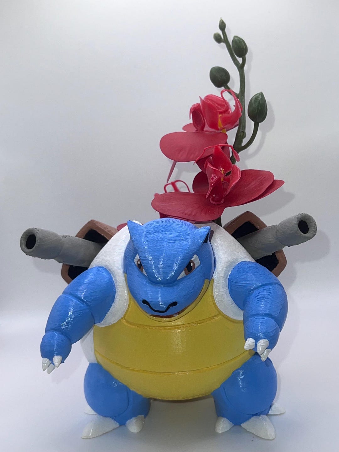 Blastoise Pokemon Flower Pot Planter Pencil Cup 3D Printed Hand Painted ...