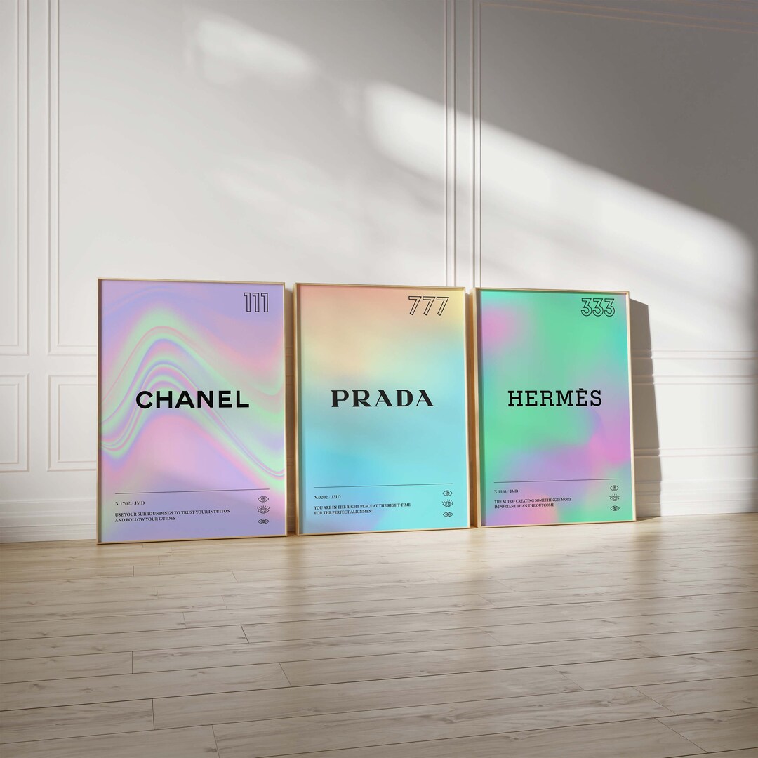 3er Set Poster Digital Download Luxury Poster Design Poster Angel ...