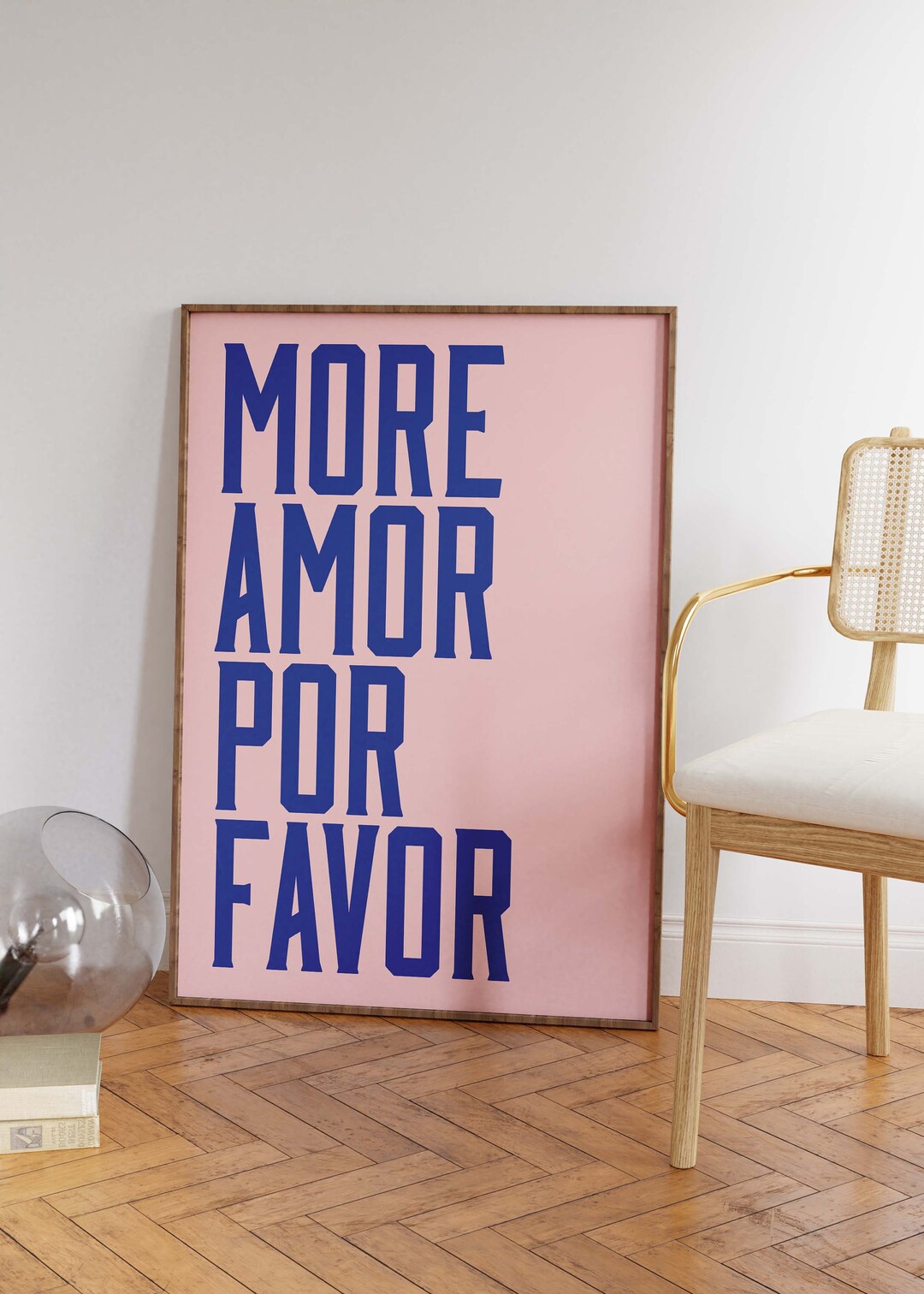 Digital Download More Amor Por Favor Trendy Retro Art Print, Amor - Etsy