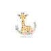 Watercolor Jungle Animals, Cute Baby Animals Clipart, Safari Animals ...