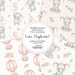 Pink Elephant Digital Paper, Watercolor Elephant Seamless, Nursery Baby ...