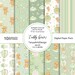 Teddy Bear Digital Paper Set, Baby Boy Digital Paper, Baby Shower Boy ...