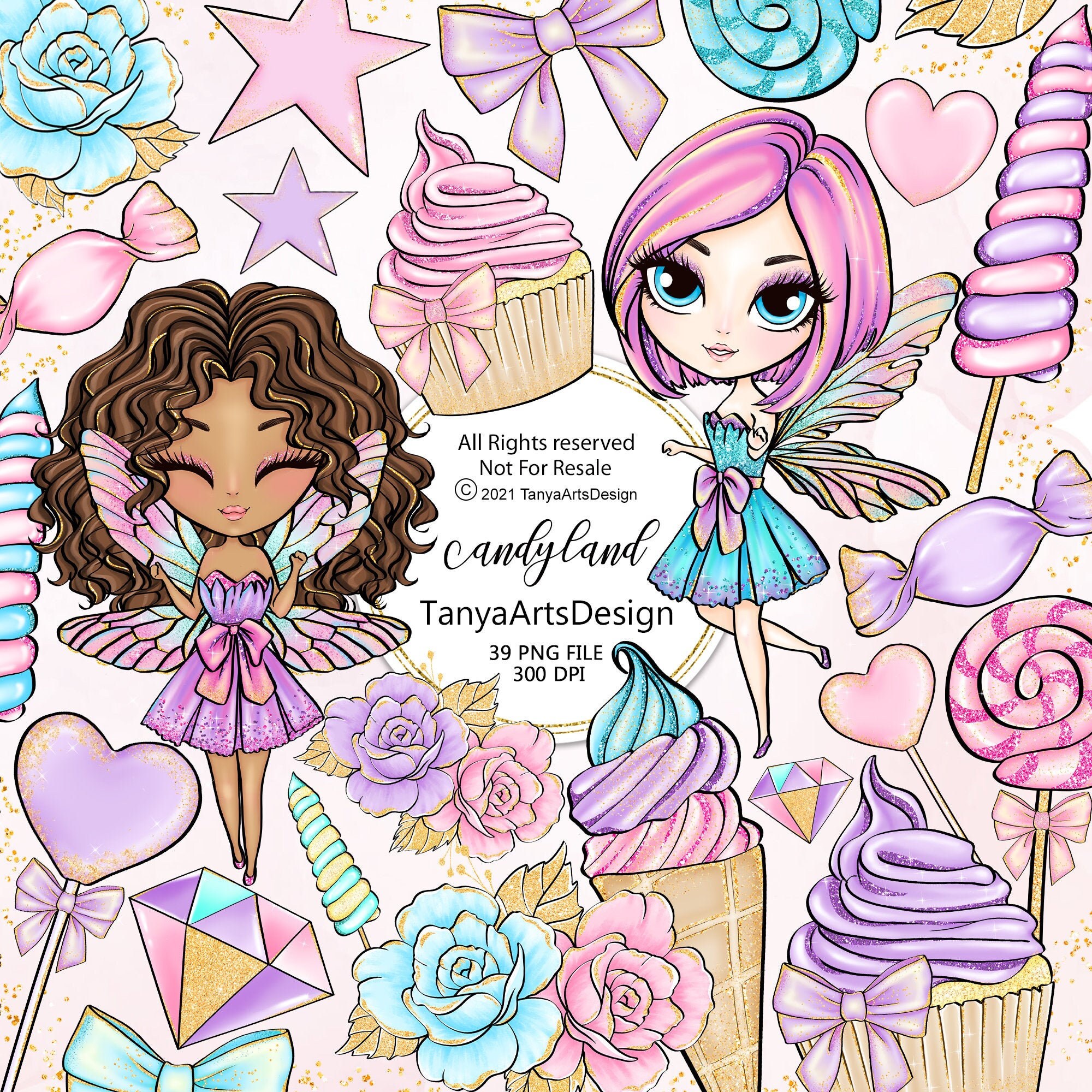 Candyland Drawings