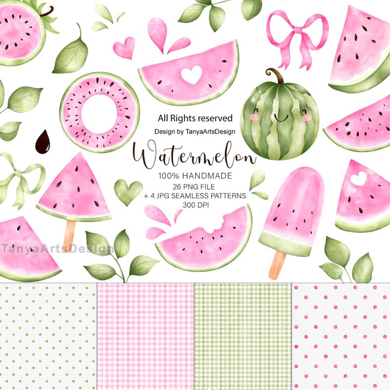 Watermelon Pink - Etsy