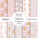Teddy Bear Digital Paper Set Baby Girl Digital Paper Baby - Etsy
