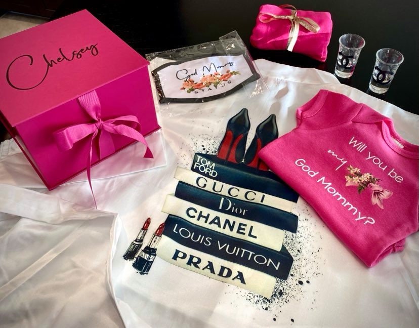 Custom God Parents Proposal Box Proposal Box Proposal Set - Etsy