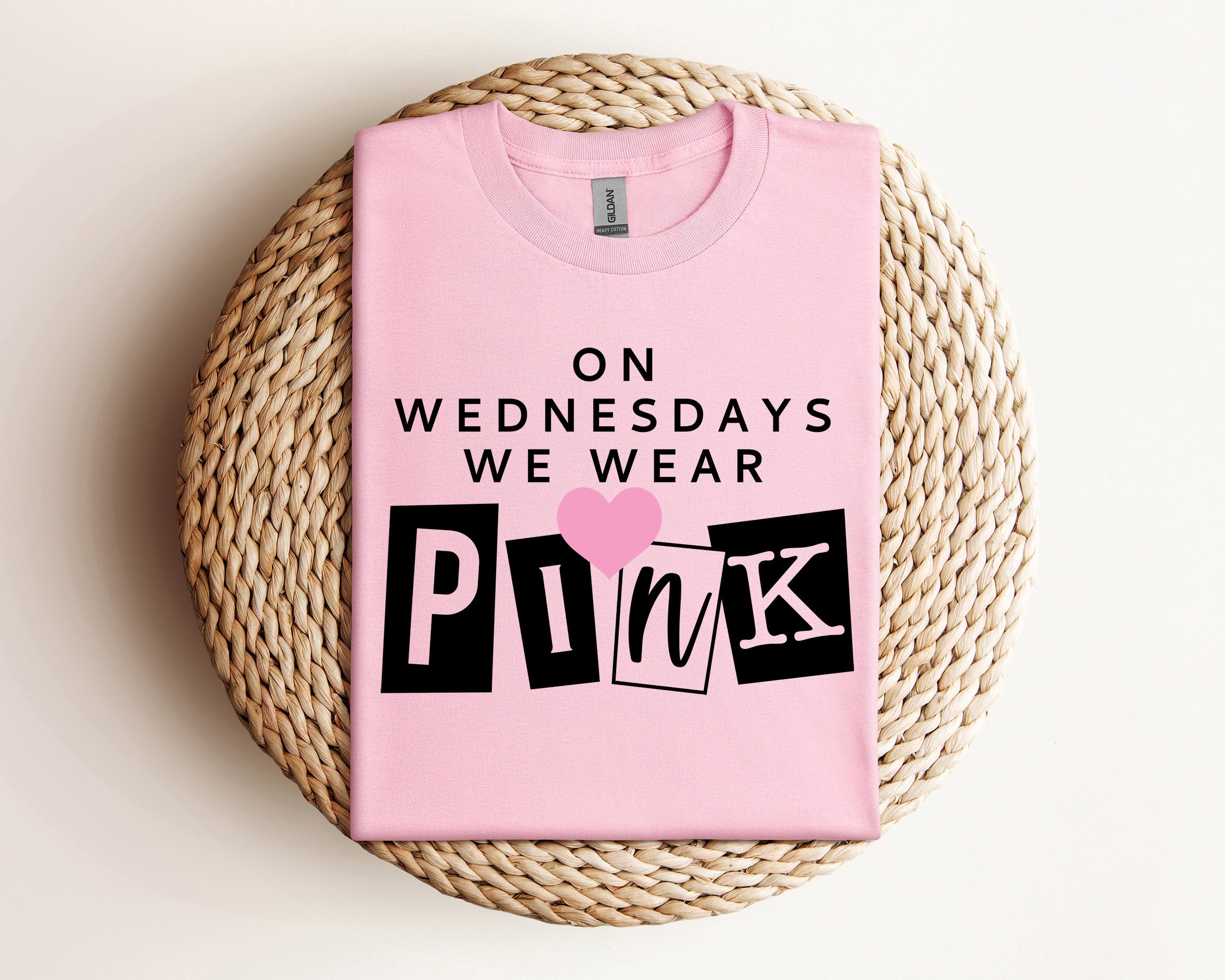 On Wednesdays We Wear Pink Mean Girls Inspired Shirt Sweatshirt Burn ...