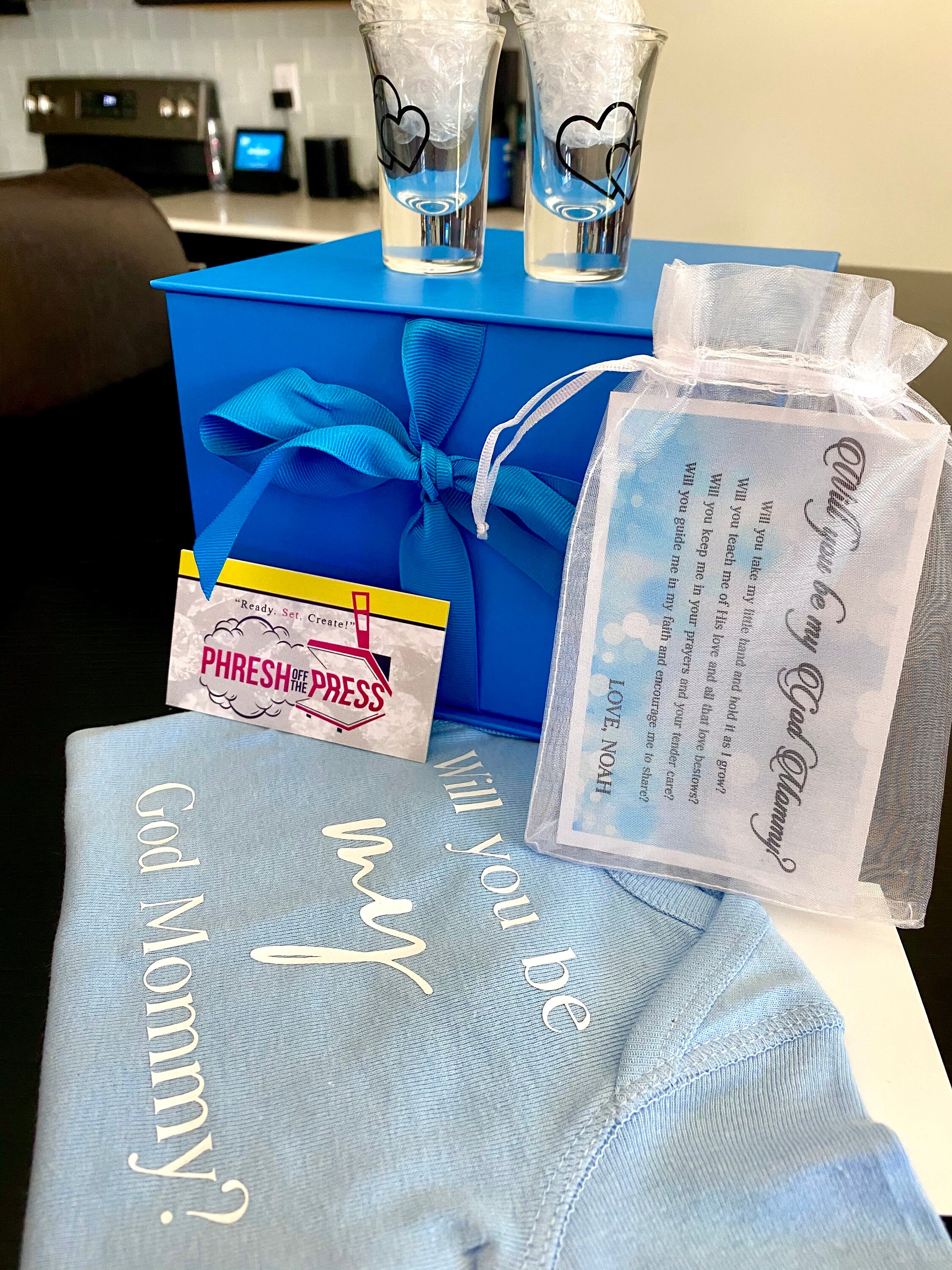 Custom God Parents Proposal Box Proposal Box Proposal Set - Etsy