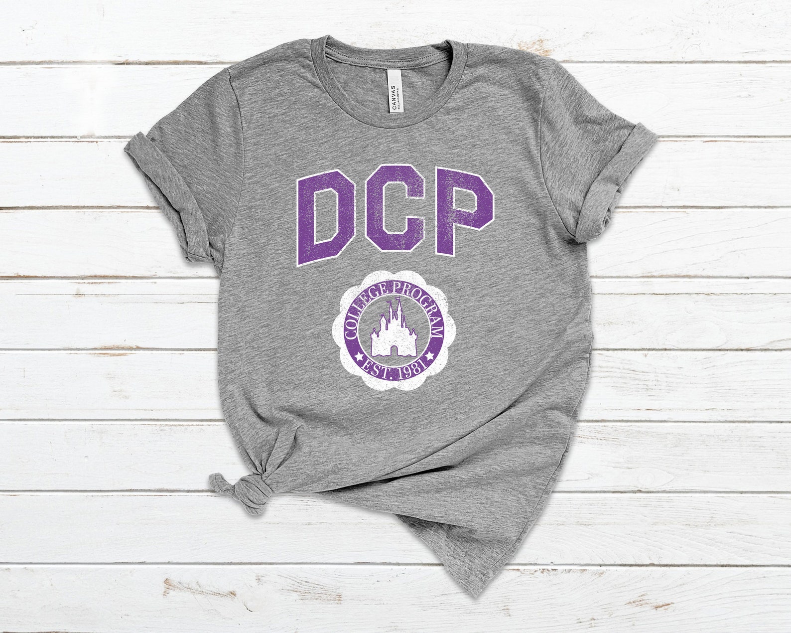 DCP Unisex T-shirt Disney College Program Disney College - Etsy