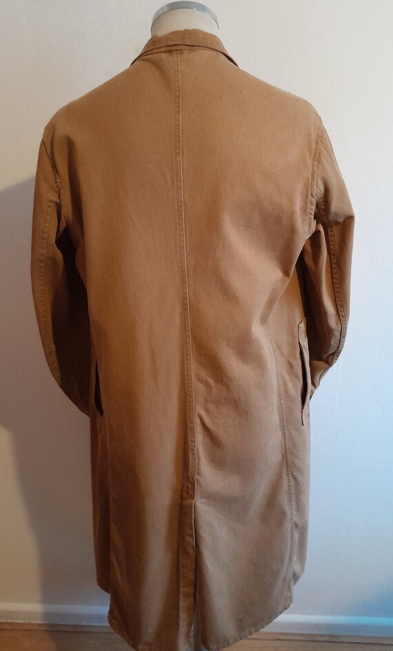 Vintage Wescot chore coat duster 1950s British workwe… - Gem