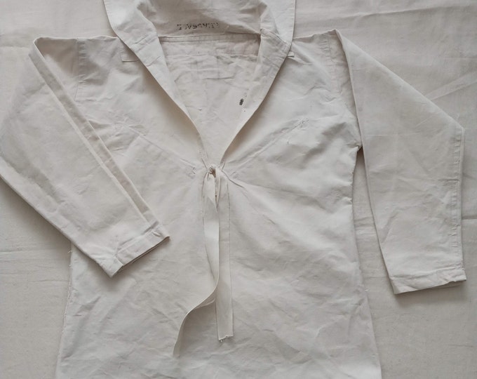 Antique British Smock WW1 1915 Royal Navy Work Chore Mariner Sailor ...