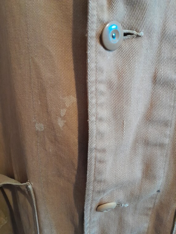 Vintage Wescot chore coat duster 1950s British workwe… - Gem