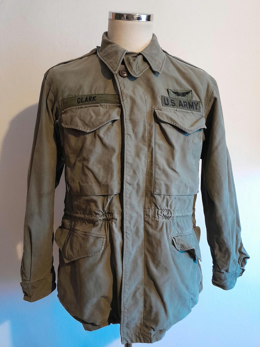 Vintage M-43 US Army Jacket WW2 1940s M43 Field Jacket 44" Chest Measured - Etsy