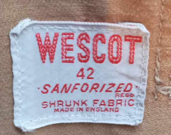 Vintage Wescot chore coat duster 1950s British workwe… - Gem