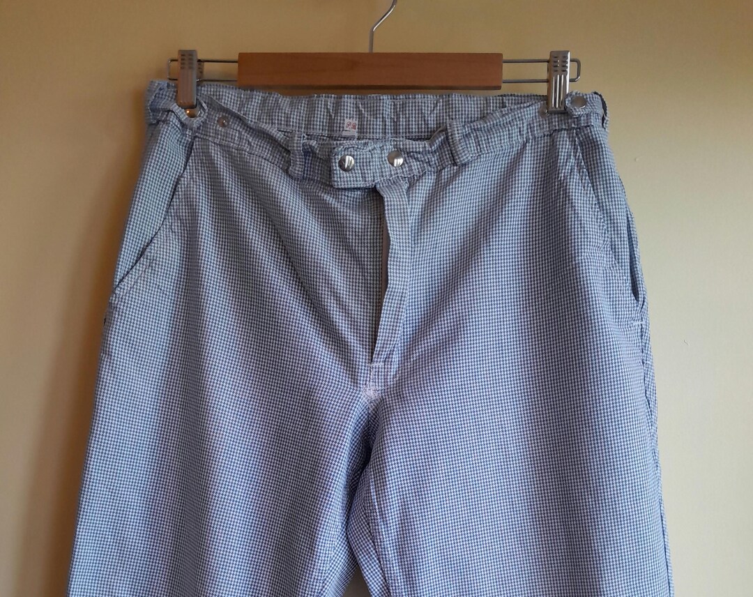 Vintage French Chore Pants Workwear Dog Tooth Butcher's Trousers 1970s ...