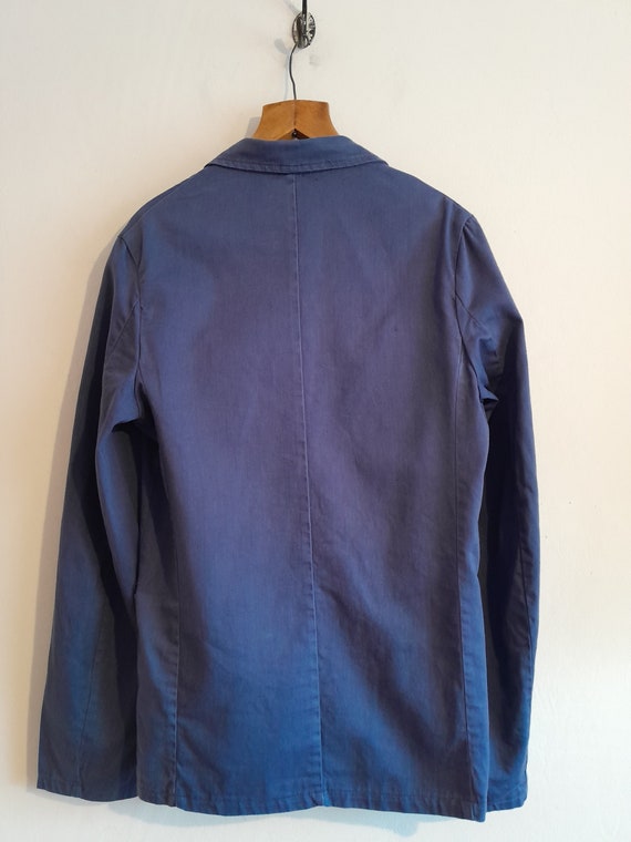 Vintage British work jacket chore workwear Railways b… - Gem