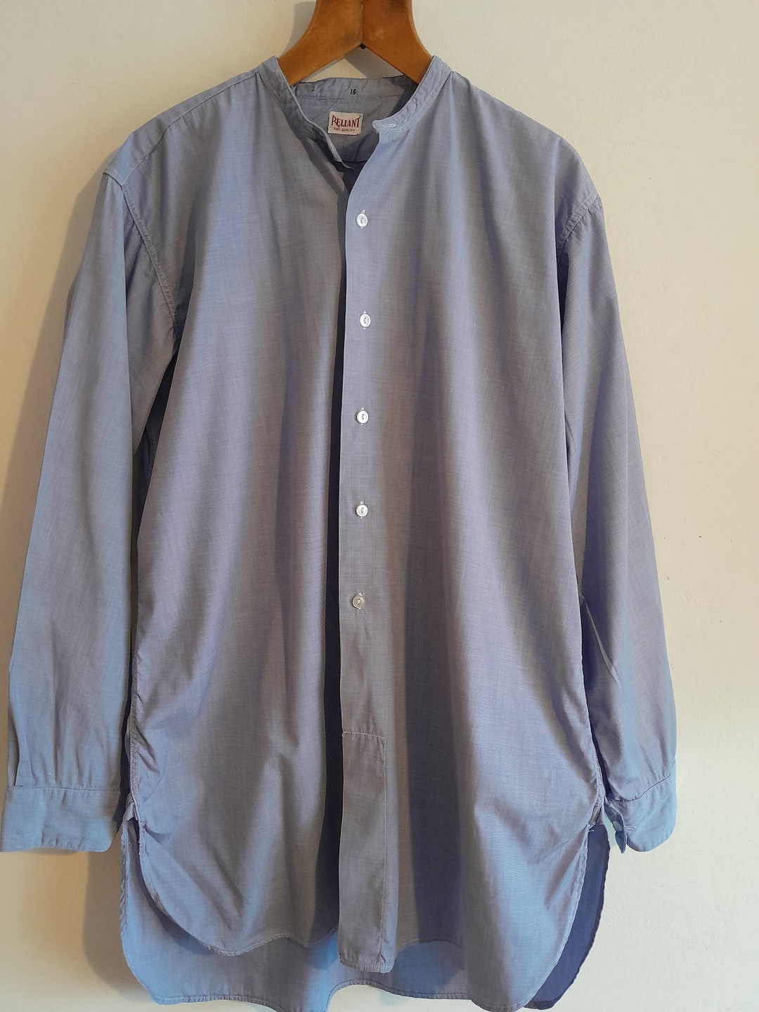 Vintage British RAF Shirt Reliant 1950s 50s Air Force Grandad Workwear ...