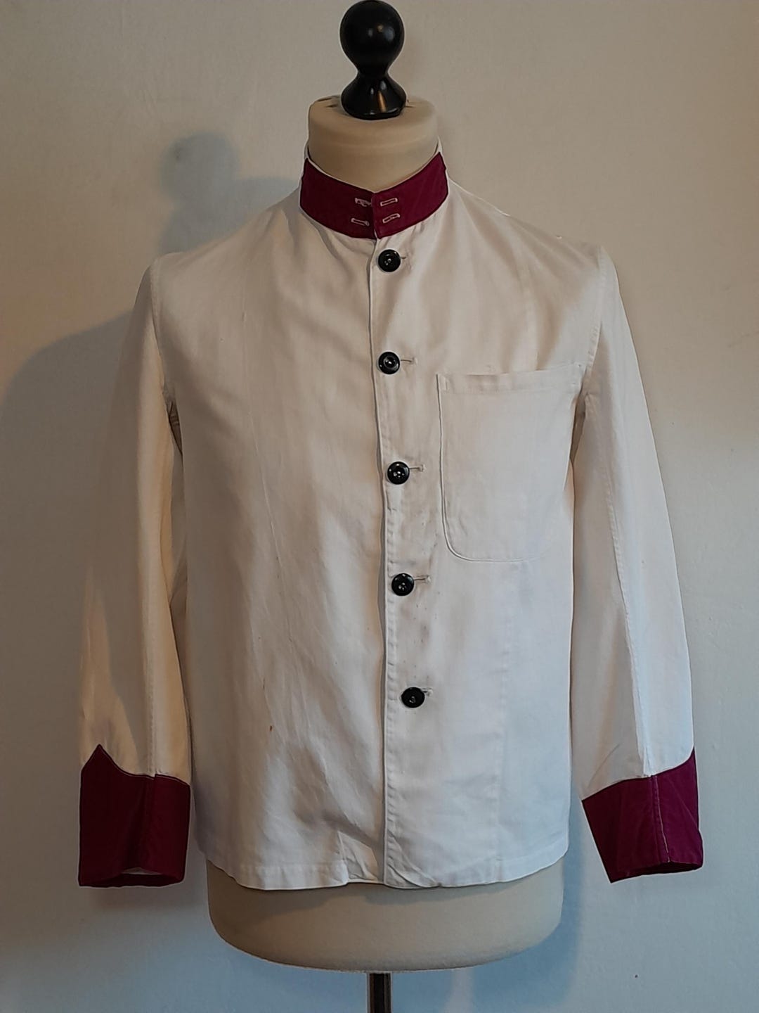 Vintage 1940s 40s British Chore Jacket Workwear WW2 Worker Work Two ...