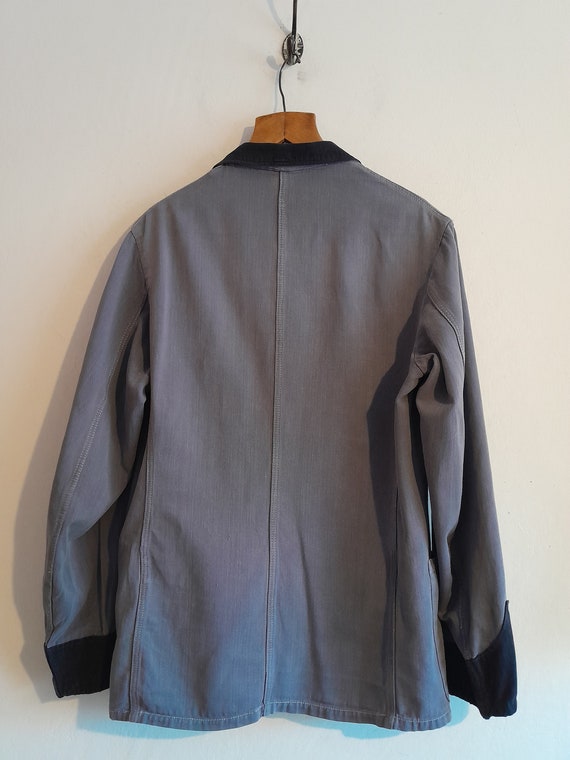 Vintage chore jacket British Railway drivers workwear… - Gem