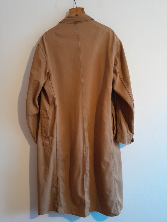 Vintage Wescot chore coat duster 1950s British workwe… - Gem
