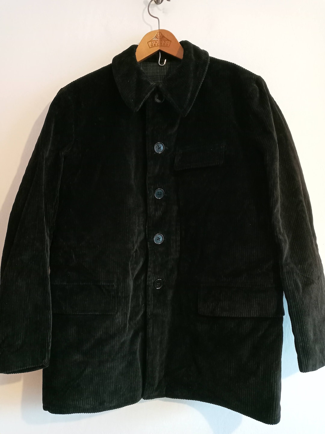 Vintage French Hunting Jacket Chore Workwear Adolph Lafont Corduroy ...