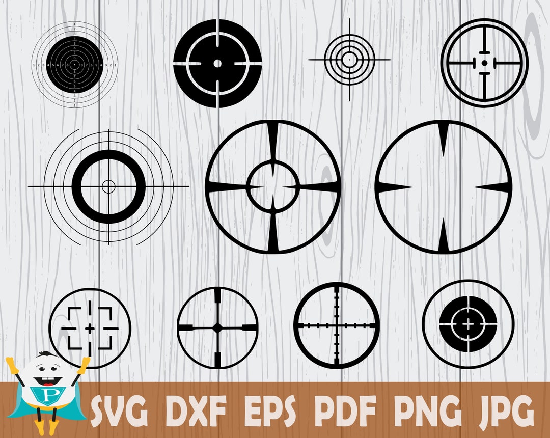 Targets SVG, Printable Vector ,cricut , Silhouette , Instant Download ...
