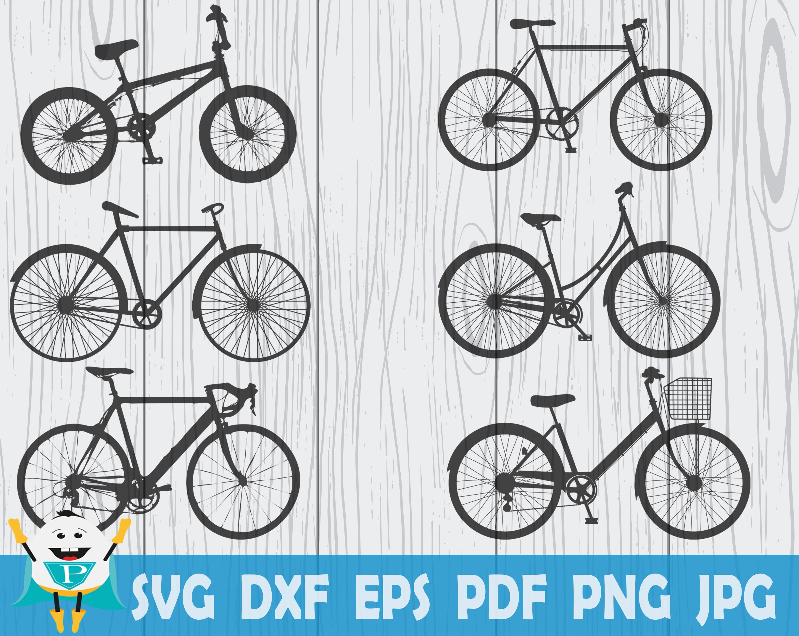 Bundle Bicycle Svg, Bike Svg, Cycling Svg, Printable Vector ,silhouette ...